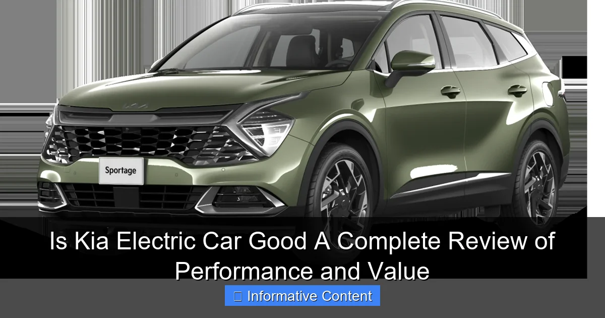 Is Kia Electric Car Good A Complete Review of Performance and Value ...
